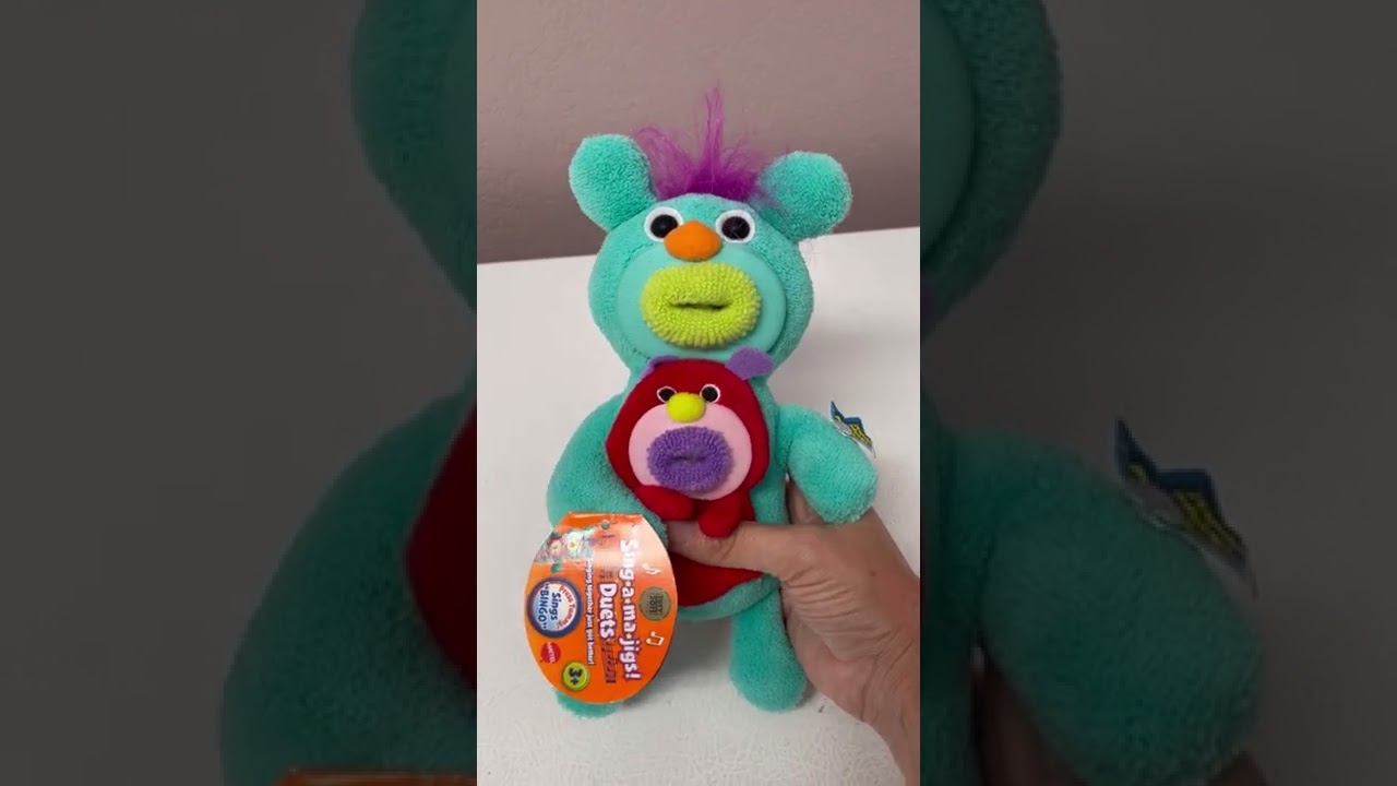 The Sing A Ma Jigs Duets Sings Bingo Song Teal Red How Does it Work? # ...