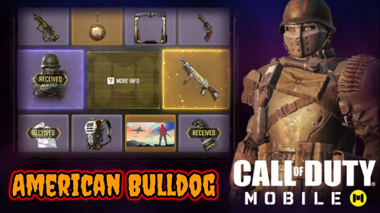 *NEW* AMERICAN BULLDOG GAMEPLAY | CALL OF DUTY MOBILE | SEASON 9 - YouTube