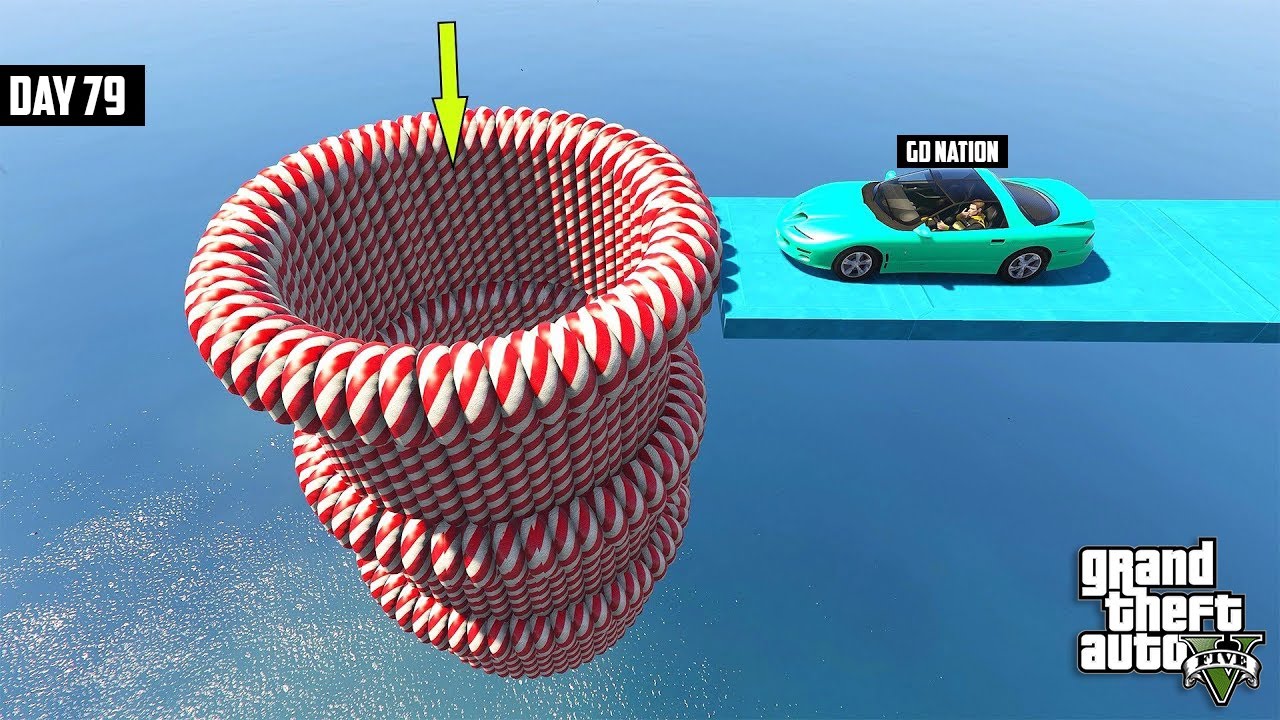 🚥Crazy Speed Boost Rounded Wall Ride GTA 5 Online!@gdnation0008 - YouTube