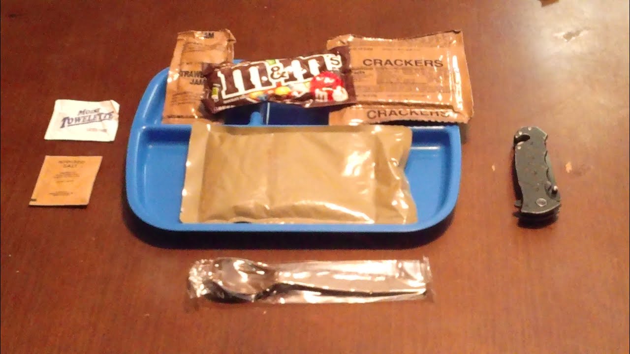 First MRE - Chili Mac - Macaroni in Beef Sauce - YouTube