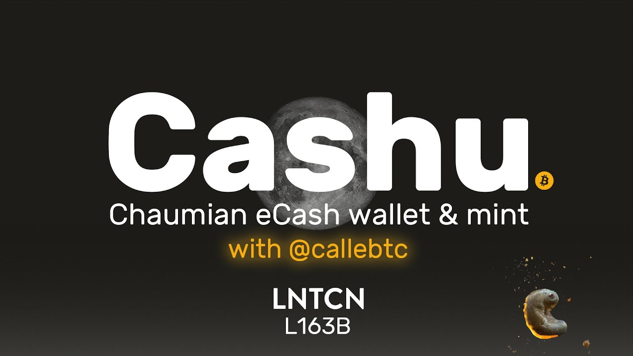 EN | Cashu, an eCash wallet and Mint with callebtc - YouTube