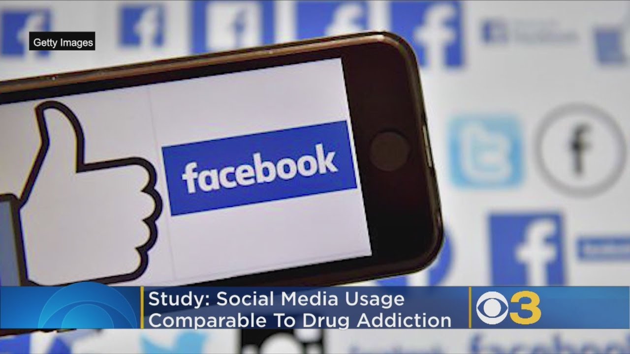 New Study Finds Social Media Usage Comparable To Drug Addiction - YouTube