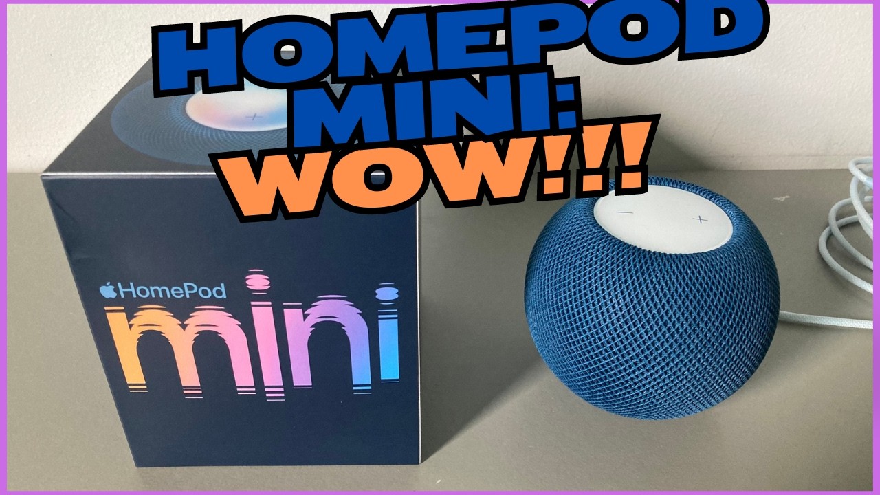HomePod Mini Unboxing: MIND-BLOWING Sound Quality! - YouTube
