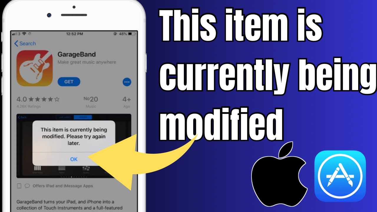 How to Fix This Item is Currently Being Modified | 2024 - YouTube