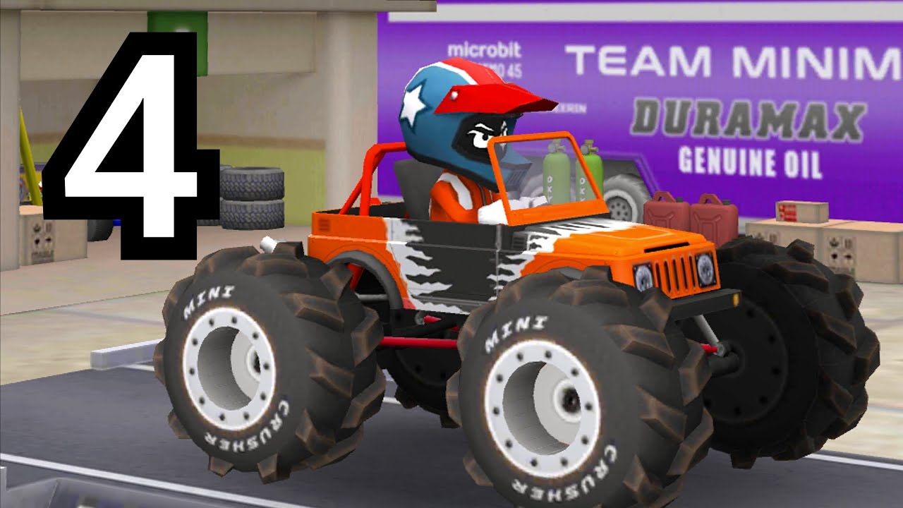4.Mini Racing Adventures Walkthrough→Mini Crusher Car Mobile Gameplay ...