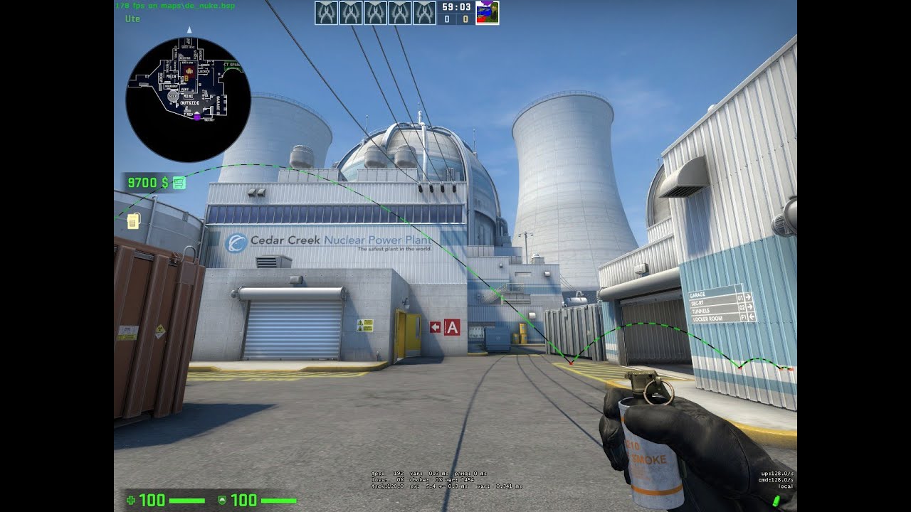 Nuke Garage Smoke - YouTube