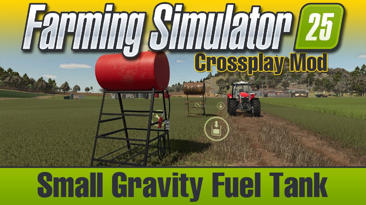 Small Gravity Fuel Tank - FS25 Mod - YouTube