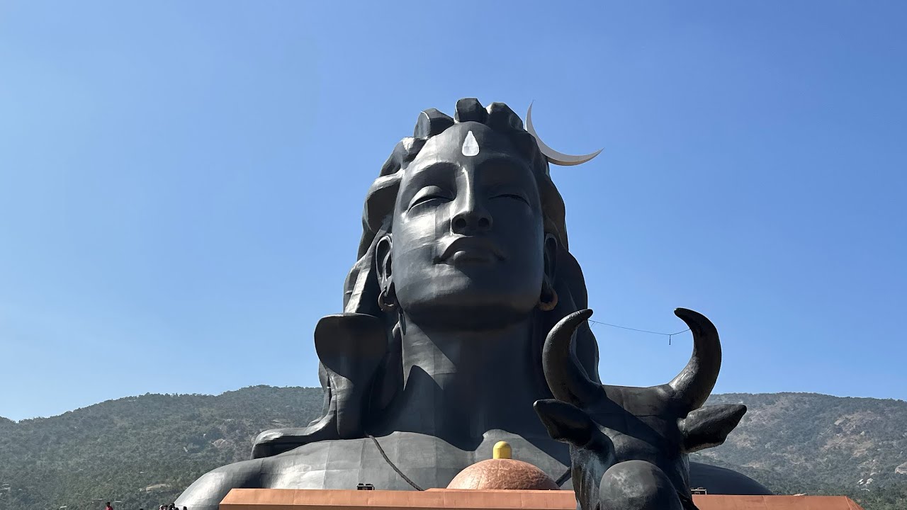 Adiyogi statue tour - YouTube