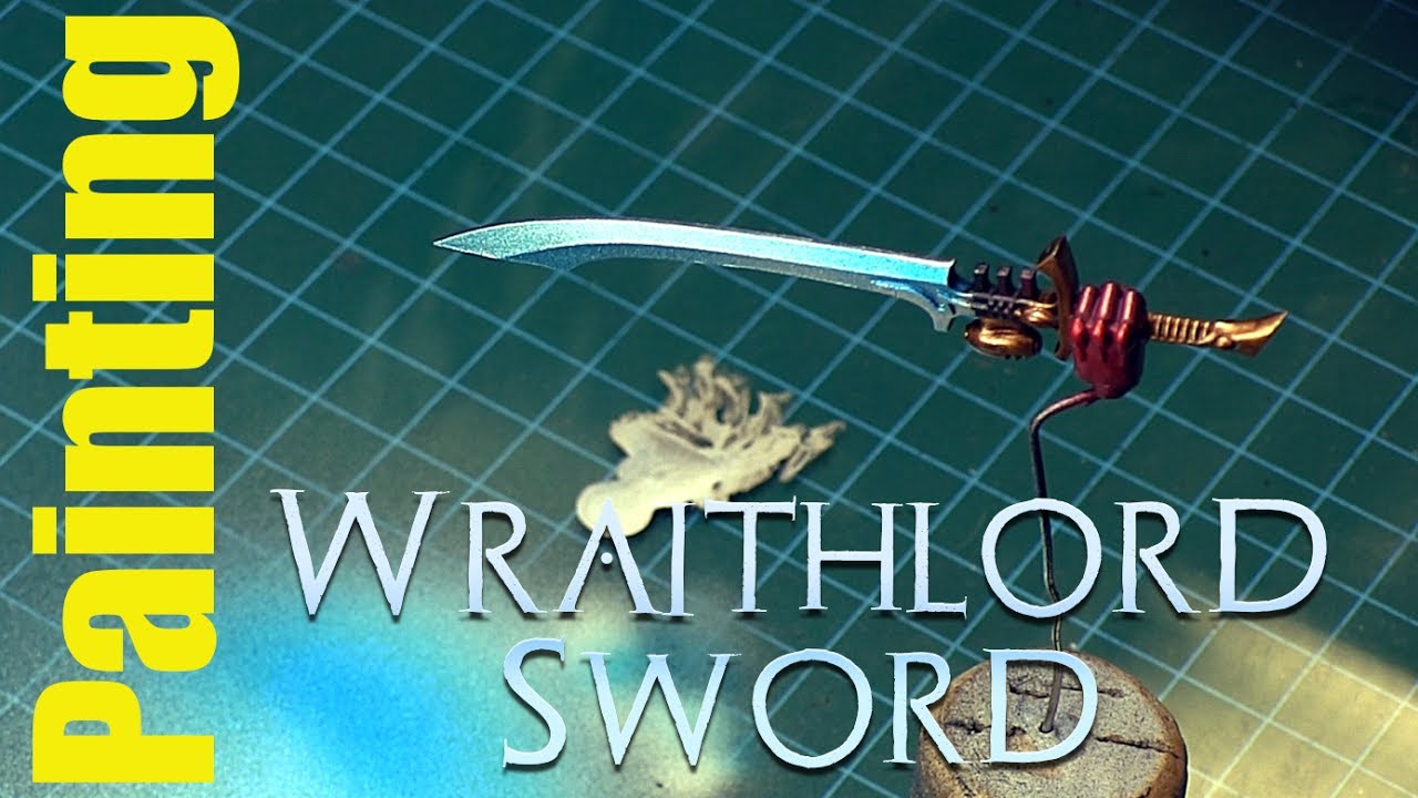 Painting Wraithlord Sword - YouTube
