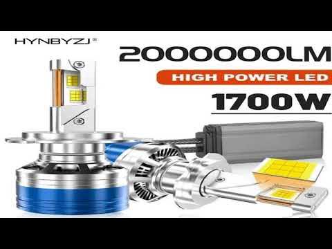 HYNBYZJ 1700W H7 H4 H11 LED Headlight High Power Canbus H1 H8 H9 9005 HB3 9006 HB4 9012 HIR2 Tu ...