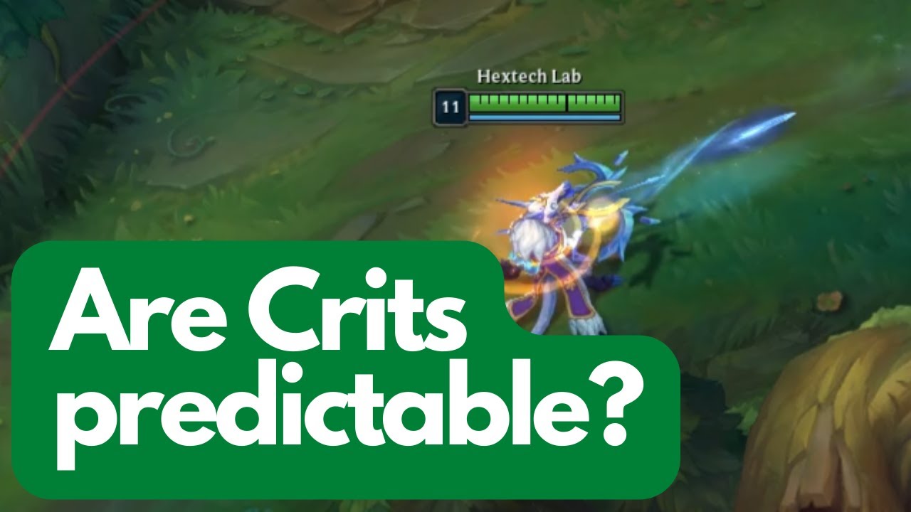 Is Crit Chance Truly Random? - YouTube