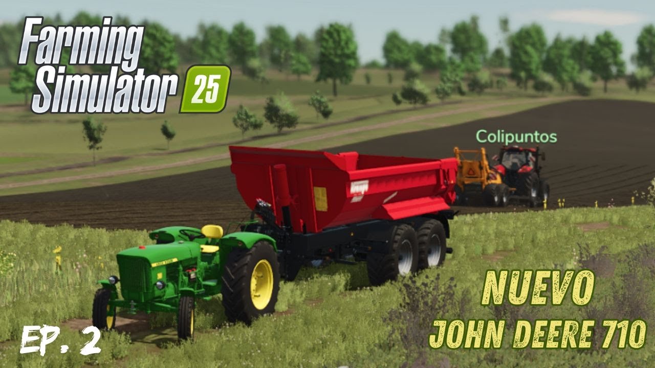 Llego el primer tractor!! | Farming simulator 25 | FS25 - YouTube