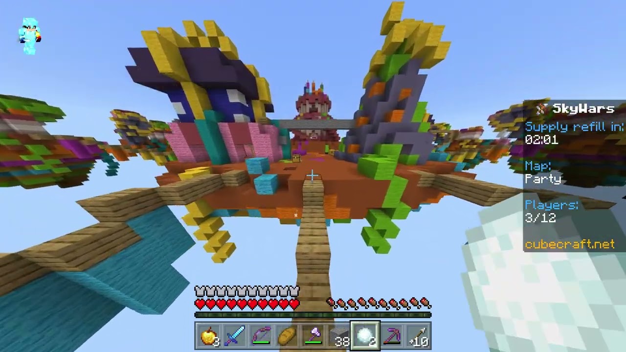 Cubecraft Skywars Solos #46 - YouTube
