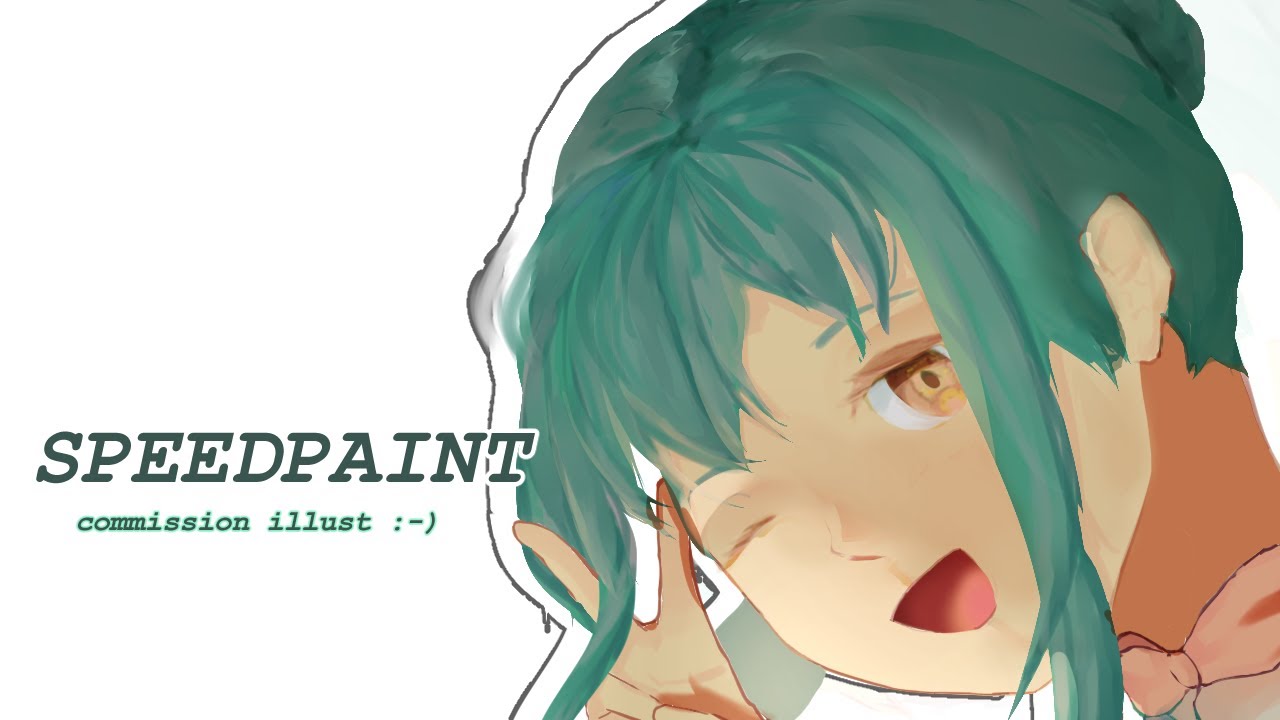 🍃Speedpaint ~ commission || Draw with me! • Clip Studio Paint - YouTube