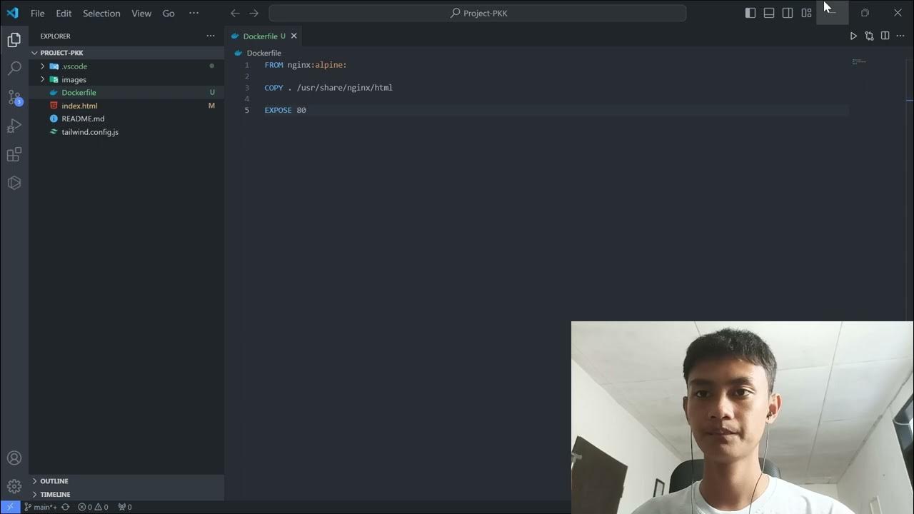 CARA MENDEPLOY WEBSITE STATIS MENGGUNAKAN DOCKER - YouTube