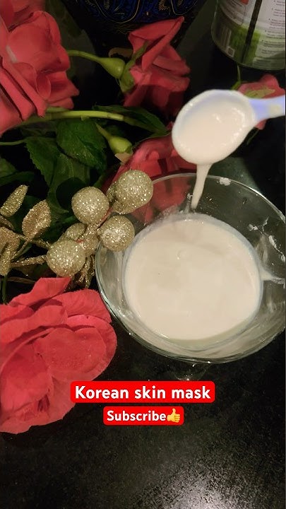 Korean Rice Face Pack Glowing Skin Favorite Viral Youtubetrending