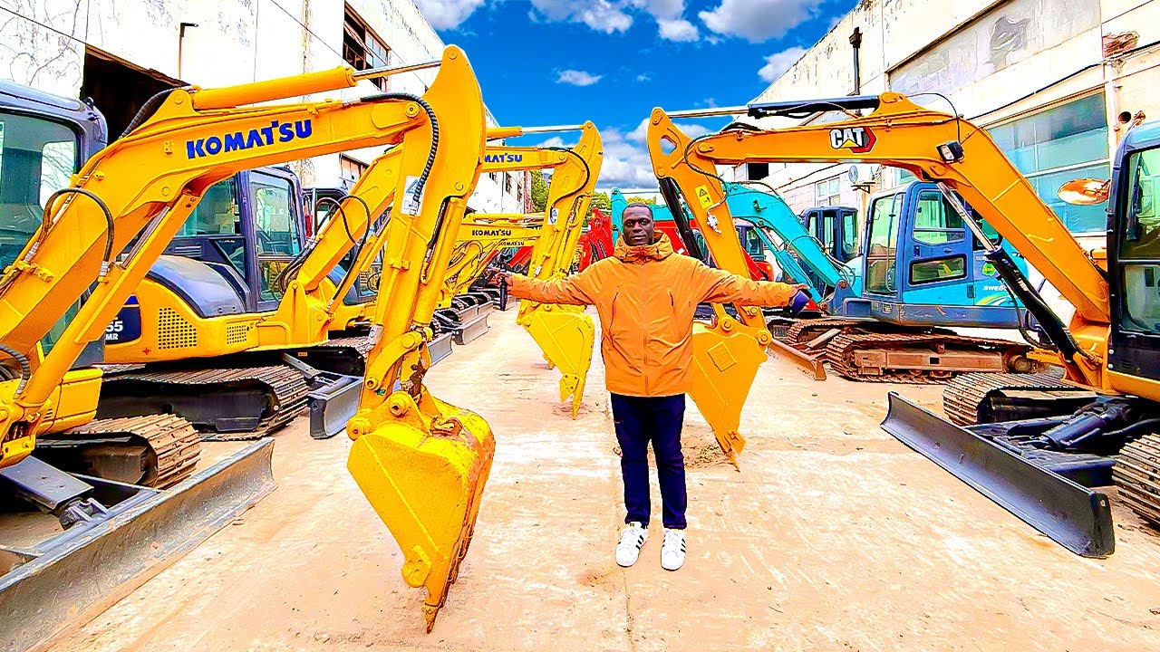 This is How to import cheap Excavators from China - YouTube