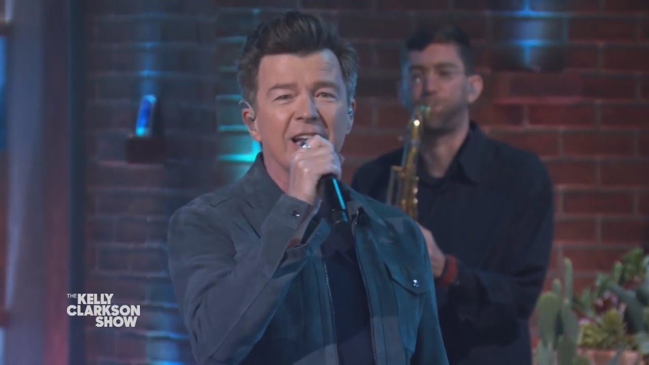 Rick Astley performs 'It Would Take A Strong Man' & 'Never Gonna Give ...