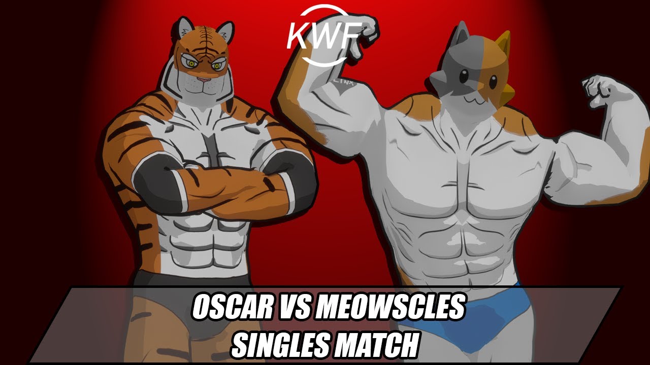 Oscar Vs Meowscles - YouTube