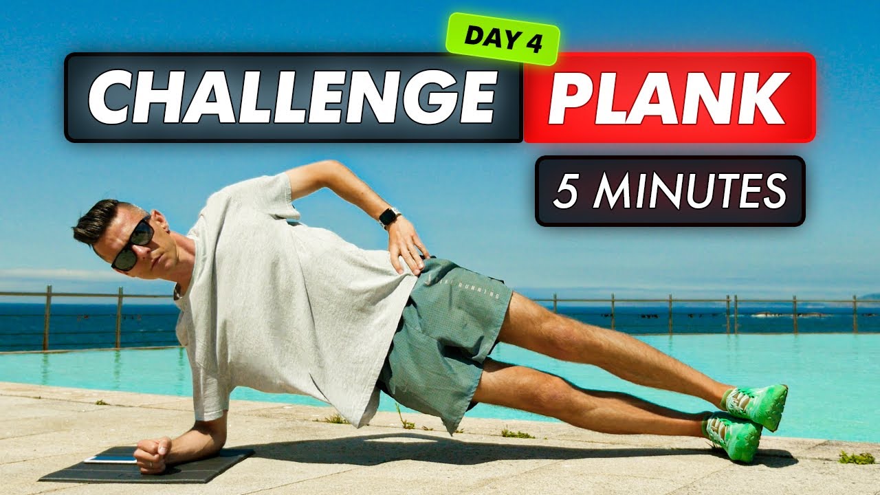 Plank 5 minutes | Workout plank challenge | ABS workout at home ...
