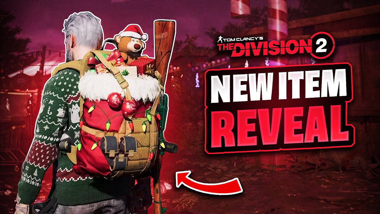 NEW Division 2 Named Backpack Talent + Drop Source REVEALED! - YouTube