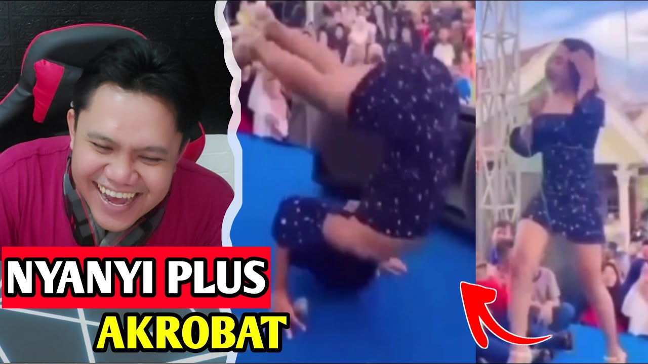 Ini lagi nyanyi atau akrobat !! React Meme Kocak - YouTube