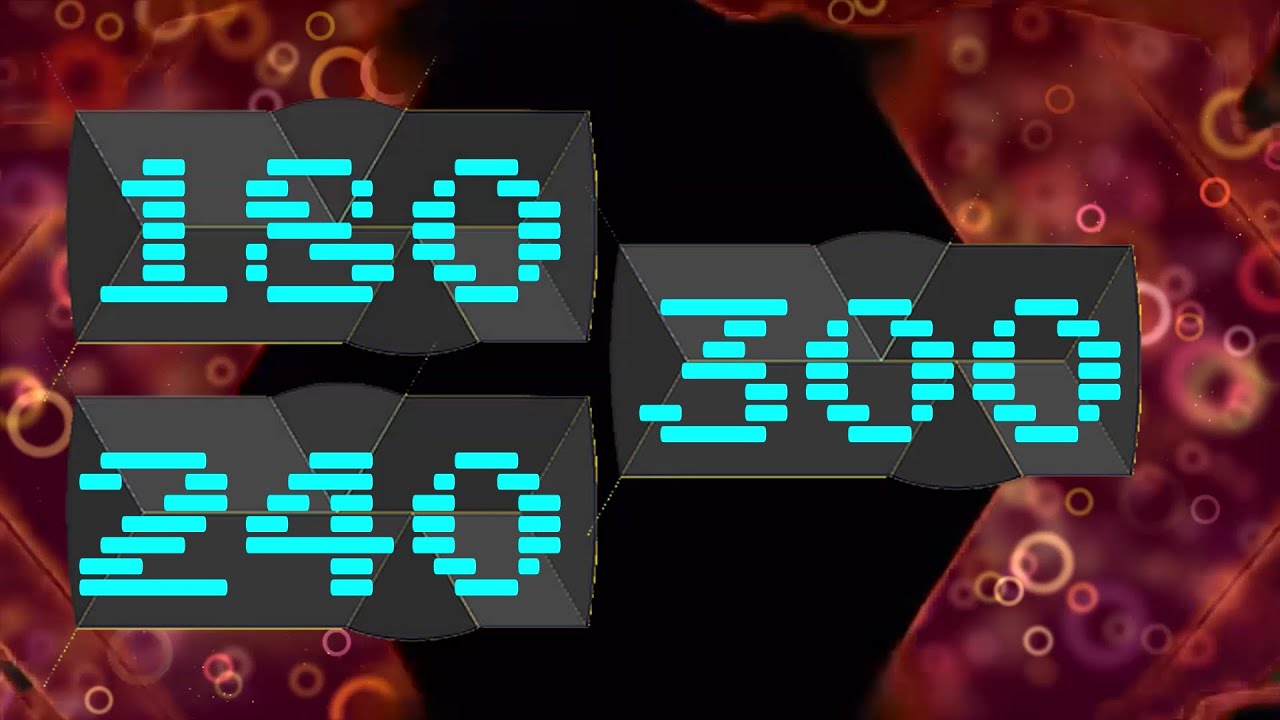 BCG Multi Timer Countdown (180-240-300 Sec with 60 Sec Overlay) Remix ...