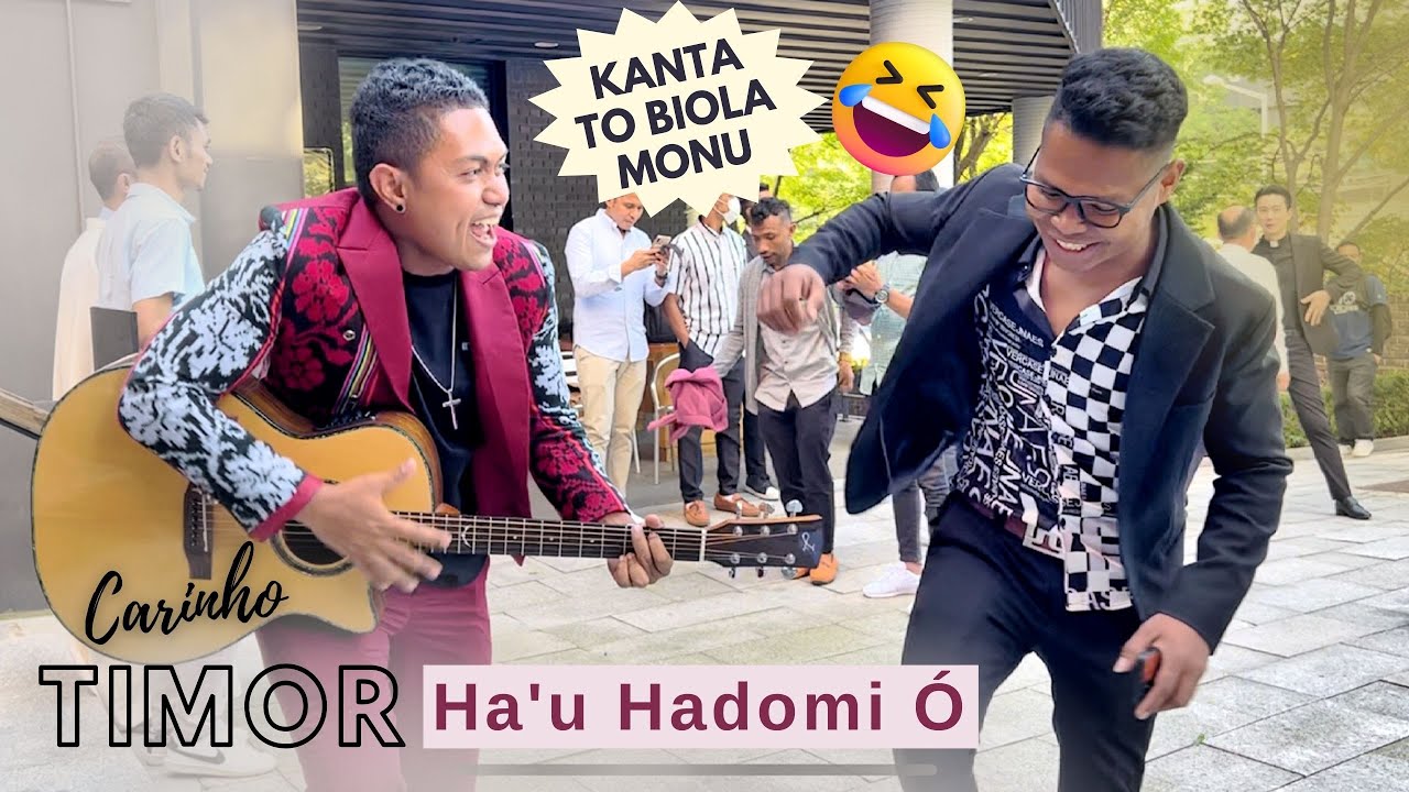 CARINHO | 🇹🇱 TIMÓR Ha'u Hadomi Ó | Kanta to Biola Monu 😂 | Koreia do ...