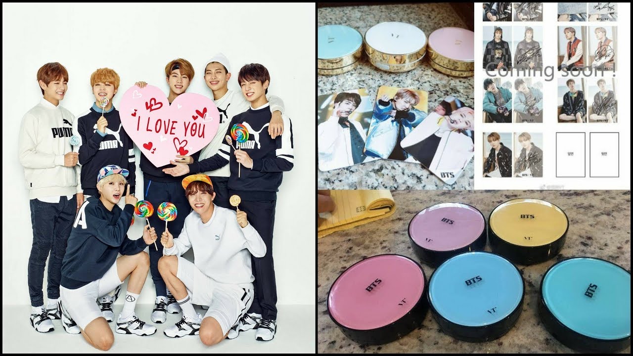 BTS x VT Cosmetics Updates + Preview - YouTube