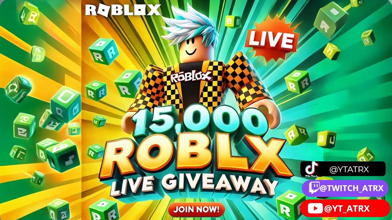 ATRX Returns After Years! 🎉 15,000 Robux Giveaway LIVE! - YouTube