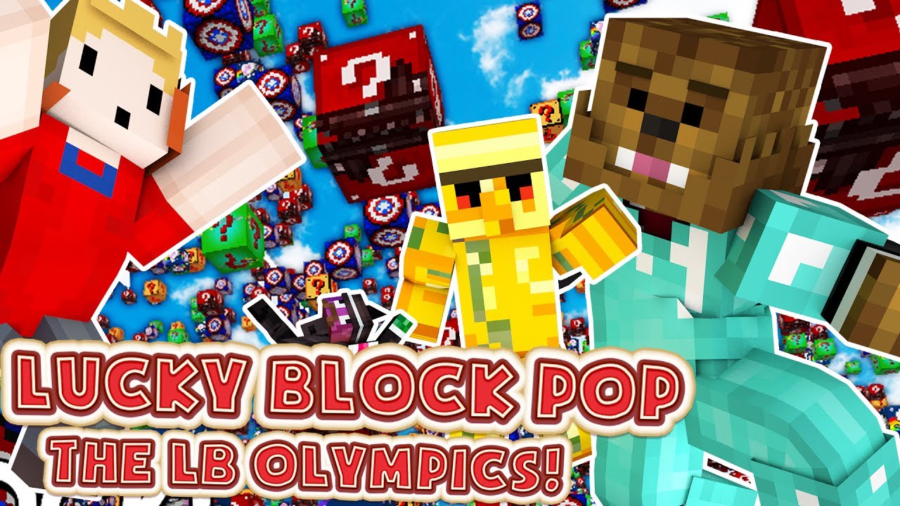 Minecraft LUCKY BLOCK POP MOD BATTLE! - Minecraft Modded Lucky Block ...