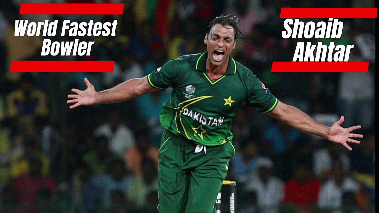 World Fastest Bowler "Shoaib Akhtar"... #cricket - YouTube