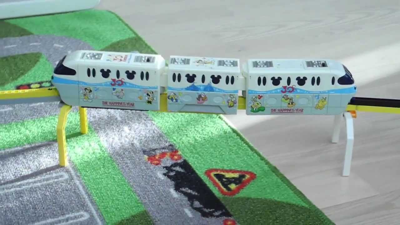 LEGO TOMICA Collaboration Monorail - YouTube