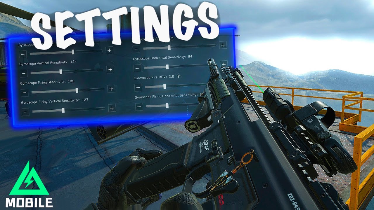 DELTA FORCE MOBILE SETTINGS & SENSITIVITIES WITH GAMEPLAY - YouTube