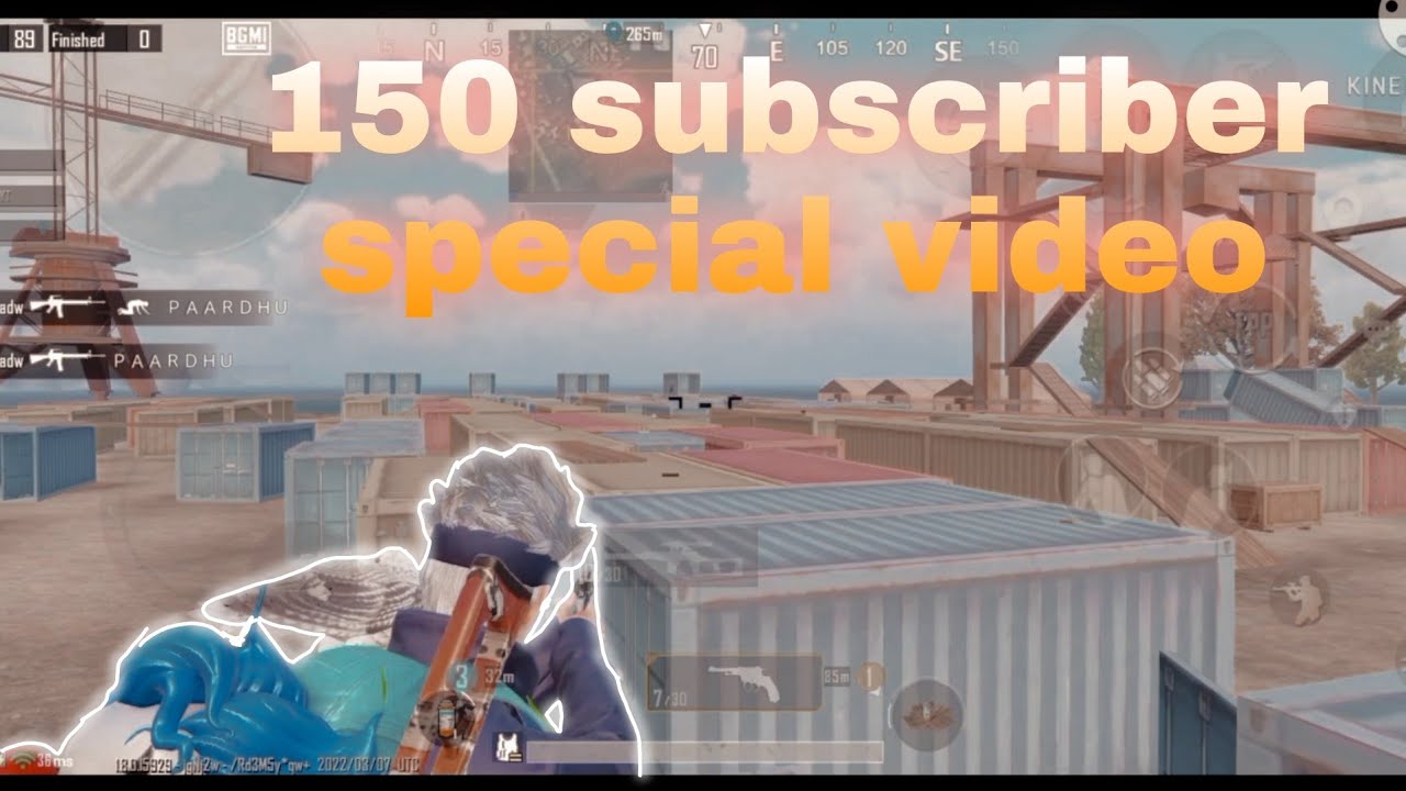 PERMAN PUBG special video for 150 subscribe thanks 🙏🏻 💖 now injoy - YouTube