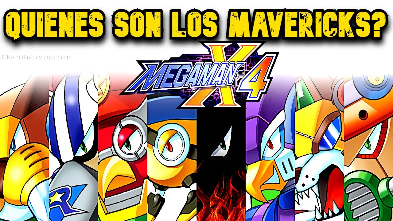 ¿Quiénes son los Mavericks? | Megaman X4 | Storm Eagle X - YouTube