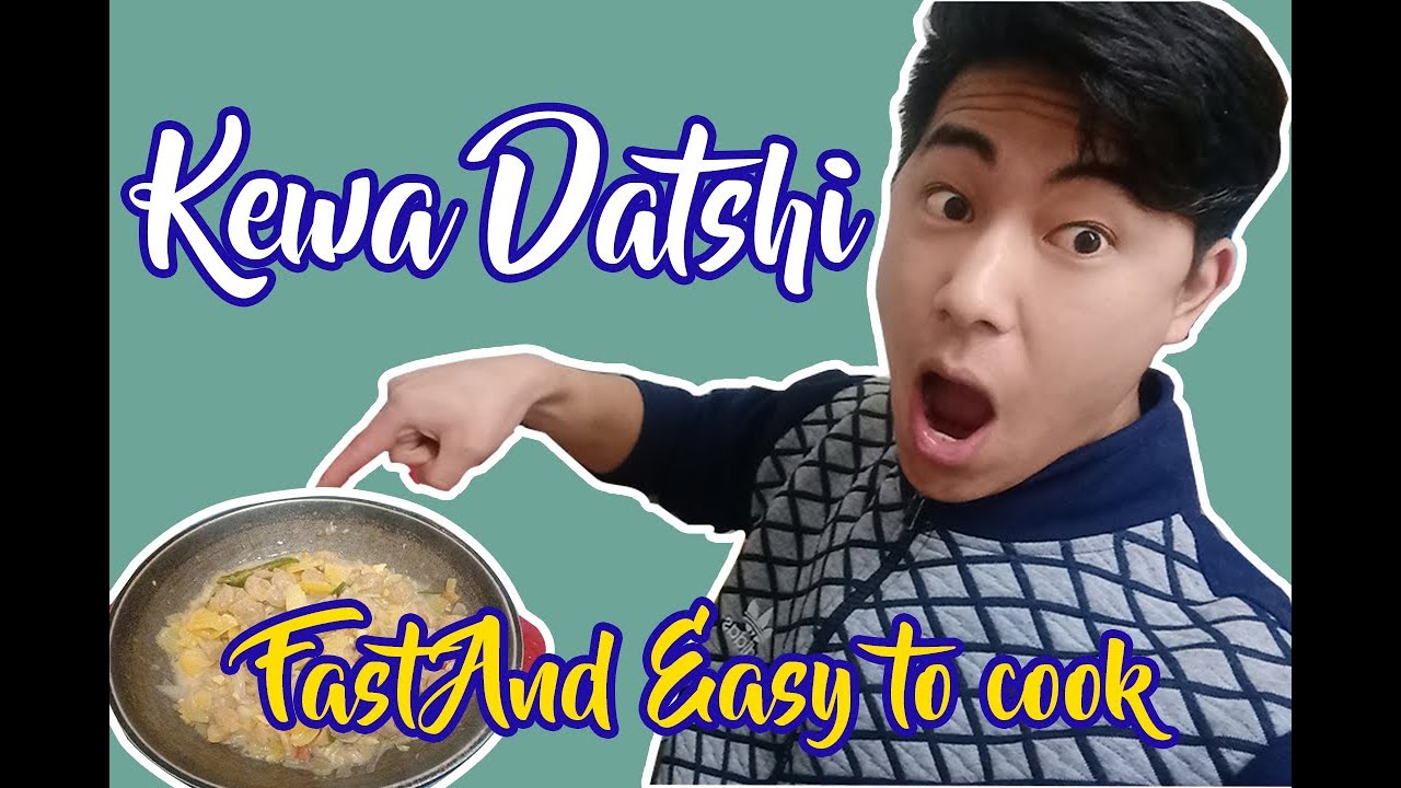 Kewa Datshi || How I make Kewa Datshi||Fast and Easy to Cook Curry ...