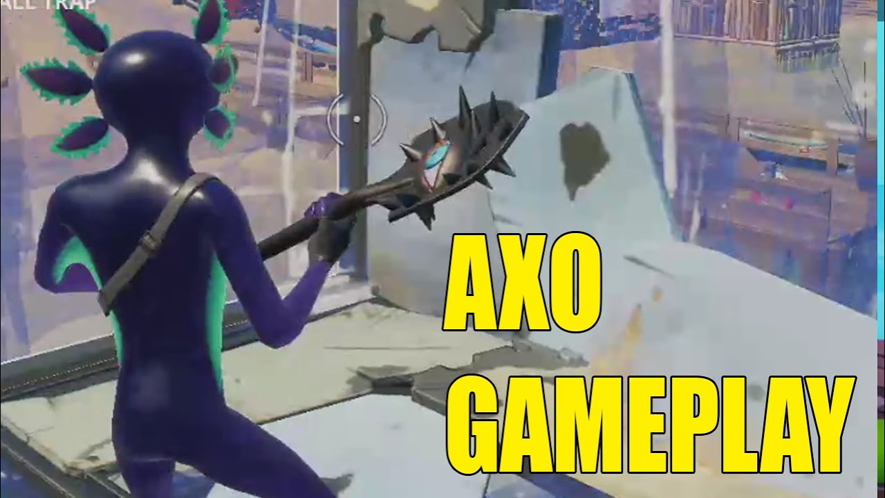 AXO Skin GamePlay in Fortnite Zone Wars - YouTube