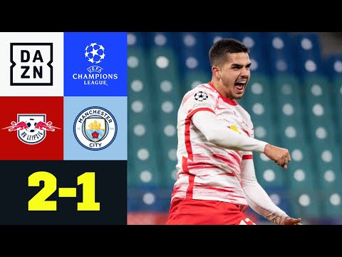 Achtungserfolg sichert Europa League-Platz: RB Leipzig - Man City 2:1 | UEFA Champions League | DAZN