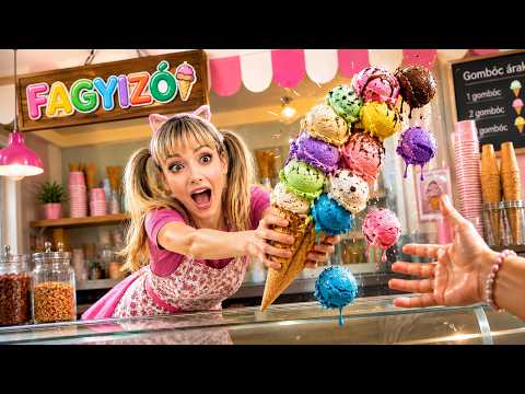MAJDNEM KIRÚGTAK!😱 FAGYIÁRUS VOLTAM...🍦 #24hours