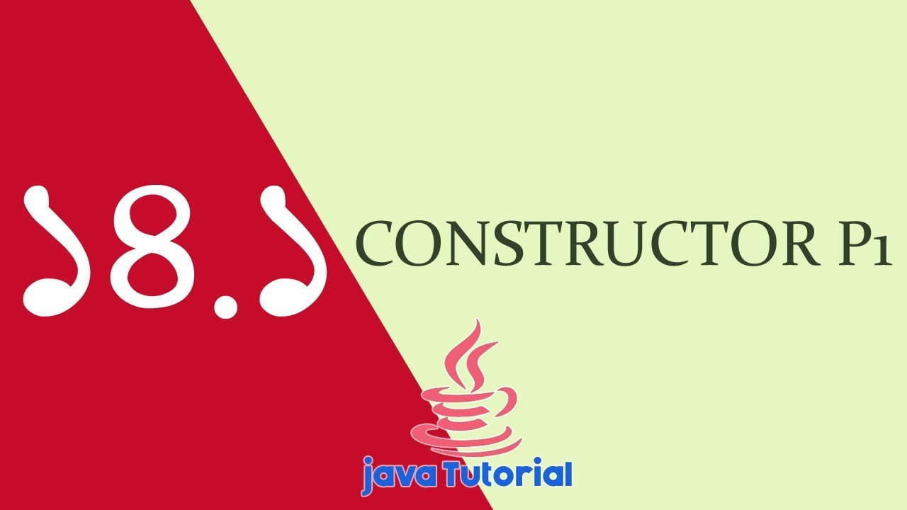 Java Bangla Tutorial Constructor Part1 Youtube