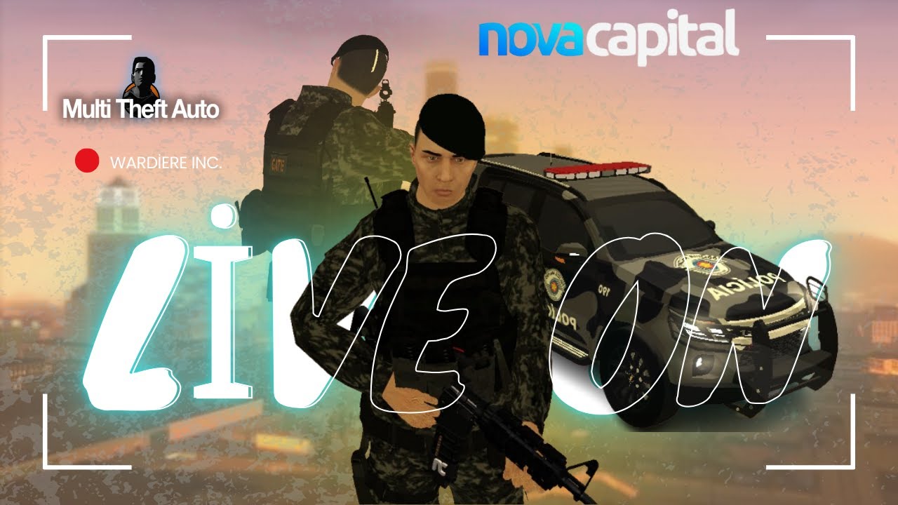 [+18 NOVA CAPITAL RP] Bililiu RP 🔥 AO VIVO no GTA RP 😂 capital City ...