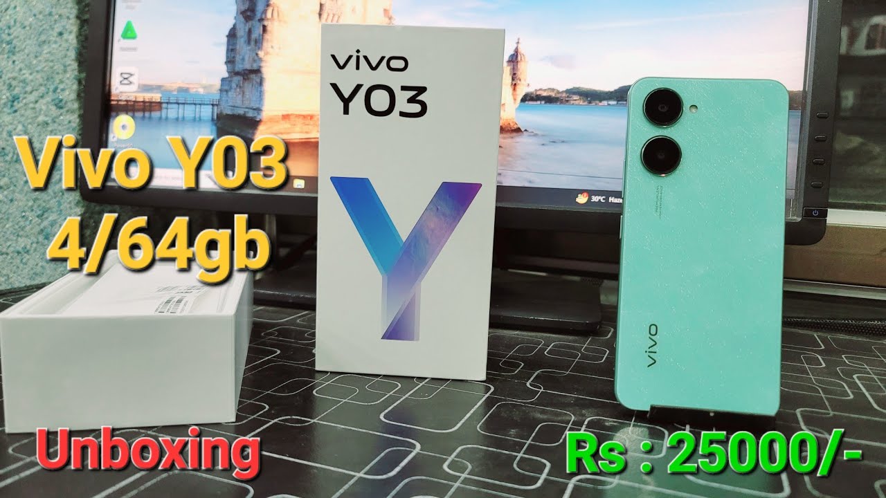 Vivo Y03 Review | Unboxing Low Budget Mobile Phone in Pakistan 4/64 - YouTube