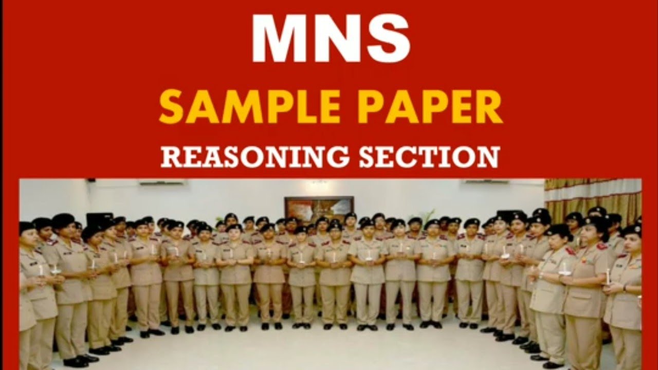 MNS Reasoning Sample Paper // Important questions for exam - YouTube