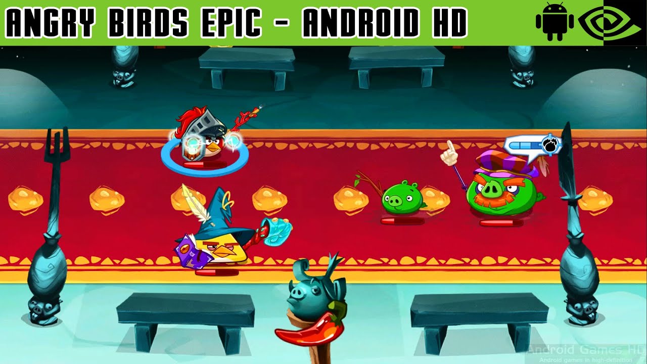 Angry Birds Epic - Gameplay Nvidia Shield Tablet Android 1080p (Android ...