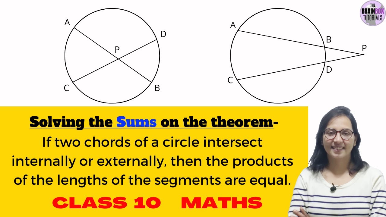 Sums on Segments of Chord intersecting internally or externally - YouTube