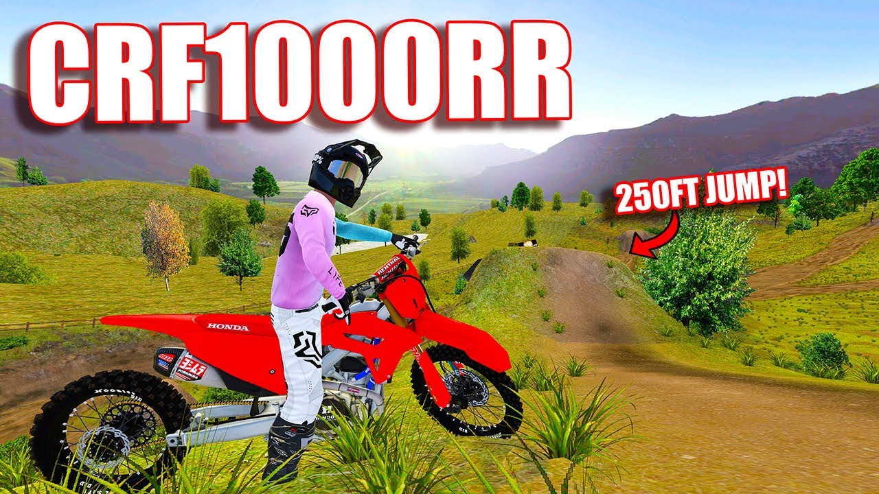 RIDING THE FIRST TURBO CRF1000RR WAS UNREAL... (INSANE JUMPS!) - YouTube
