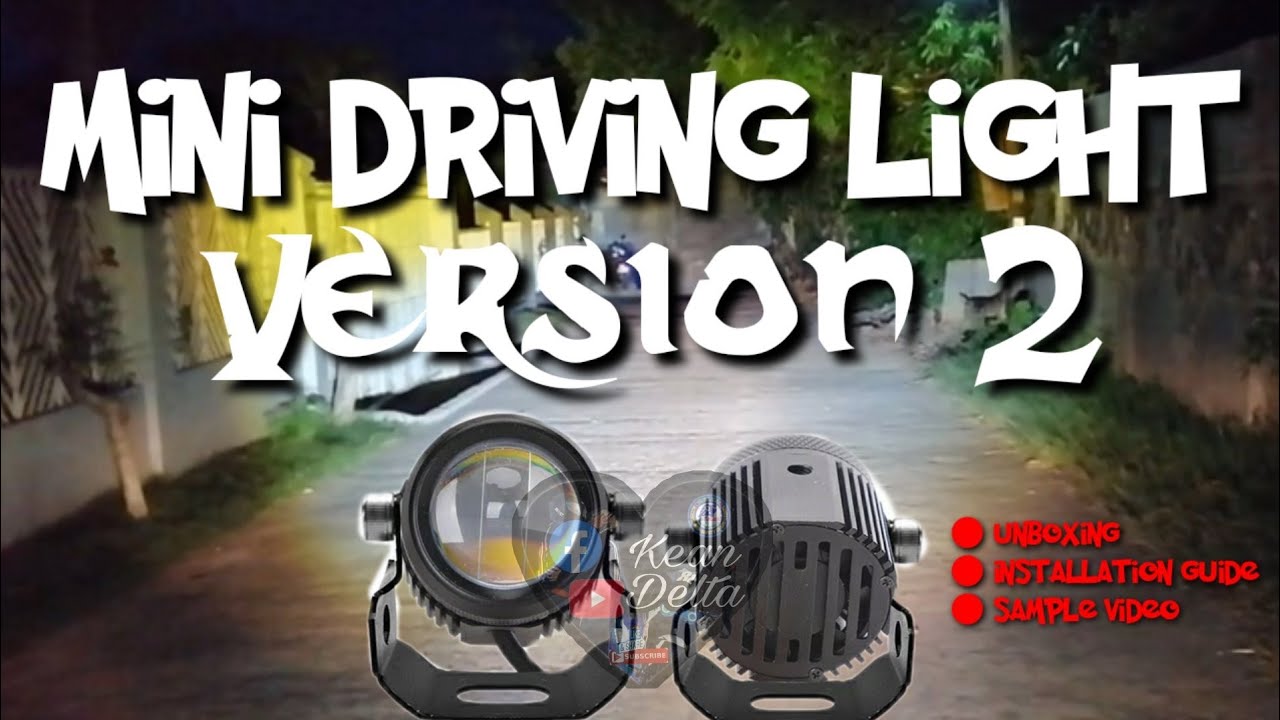 Mini Driving Light- Version 2 | RS200 - YouTube