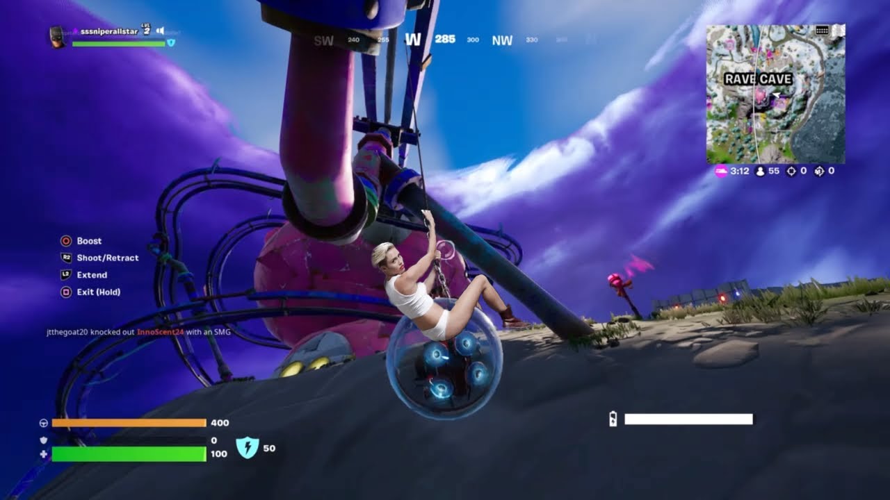 Fortnite Rave Cave Roller Coaster Reaction - YouTube