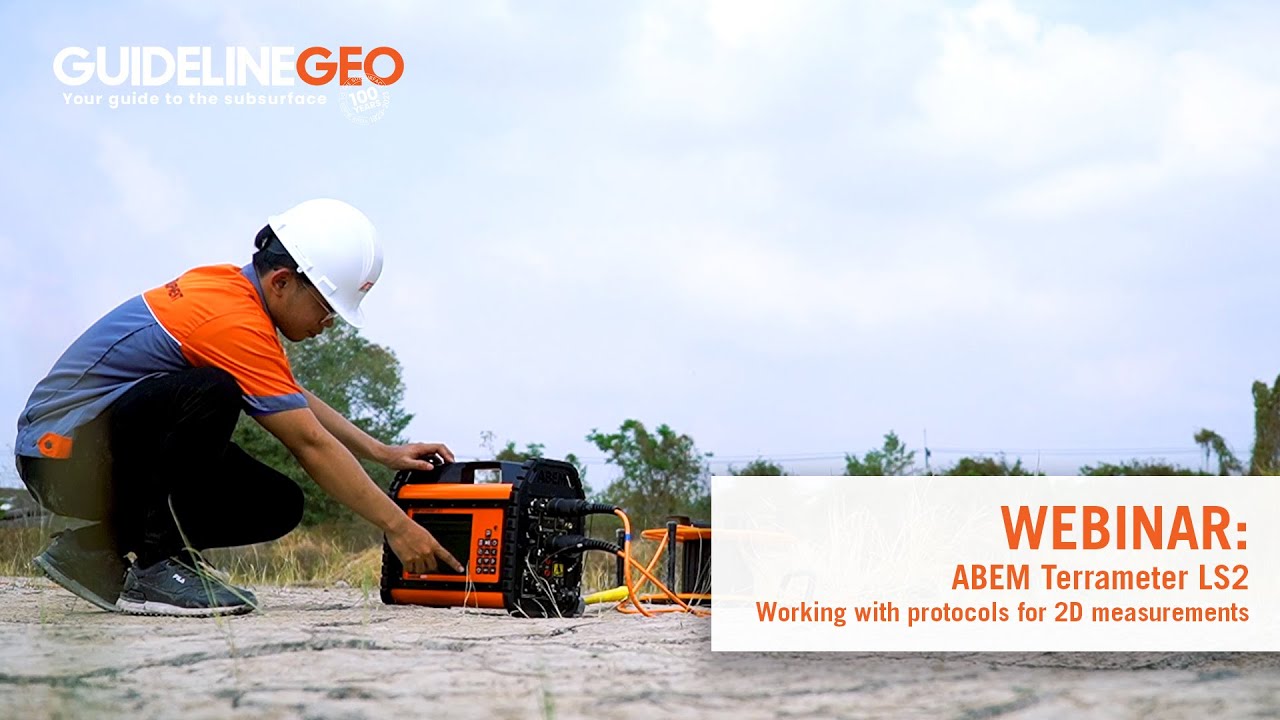 Working with Protocols for 2D Measurements — ABEM Terrameter LS2 - YouTube